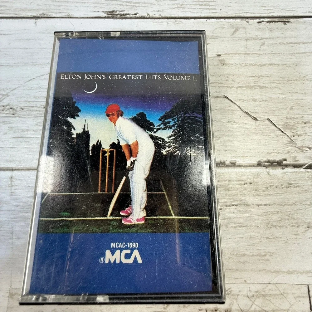 Mca Records | Media | Elton John Greatest Hits Volume Ii Cassette Tape ...